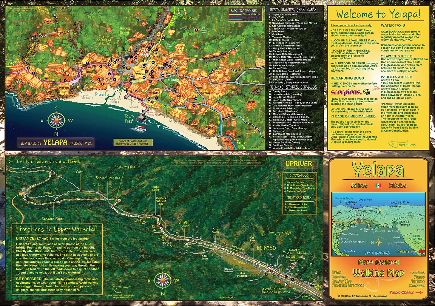 Costa De Mosquitos Map